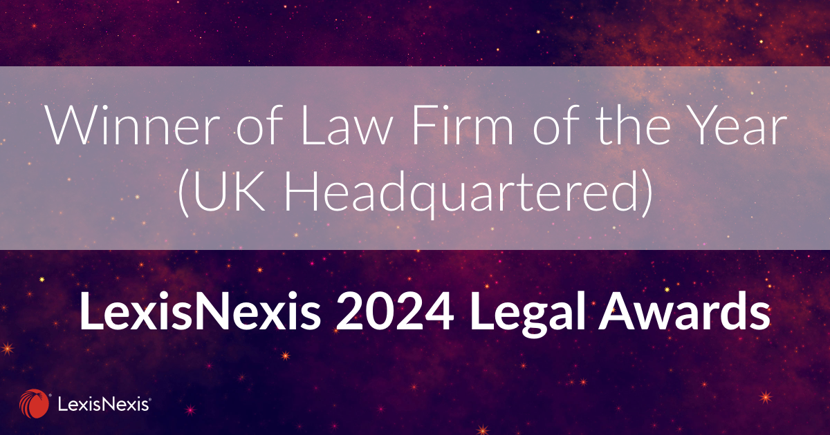 LexisNexis Legal Awards 2024, Law Firm of the Year